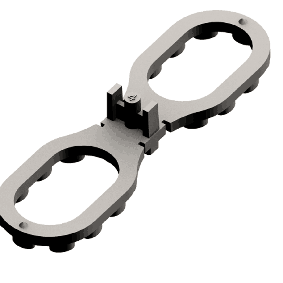 Buy spacers standard 4mm 50 pieces online. – Gunreben