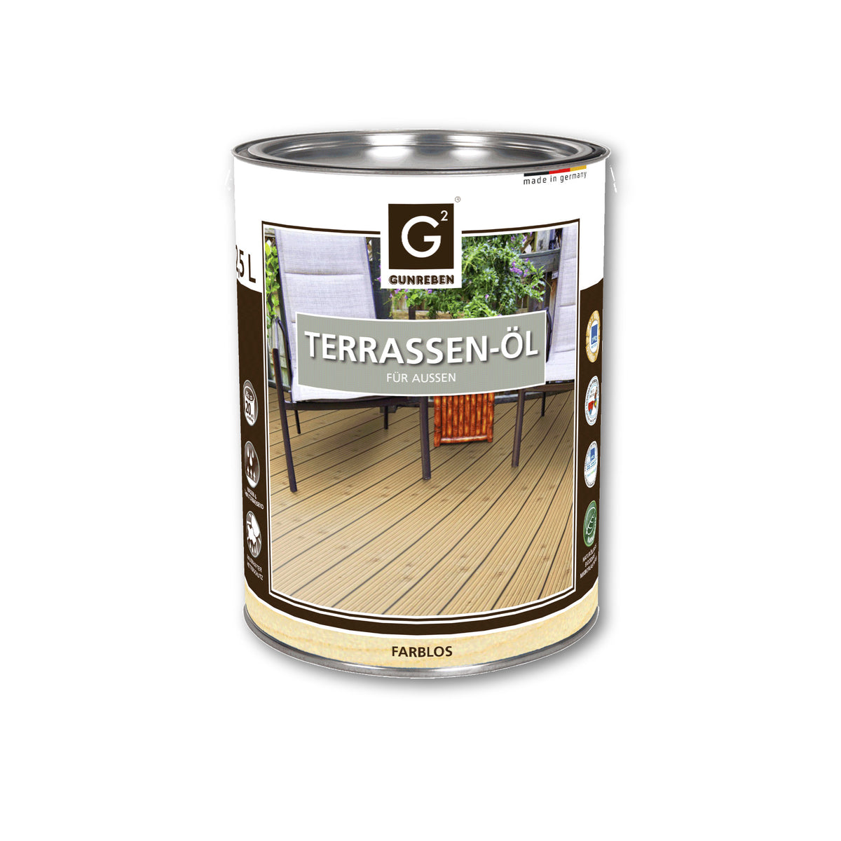Buy Gunreben Terrace Oil Colorless 2.5 liters online